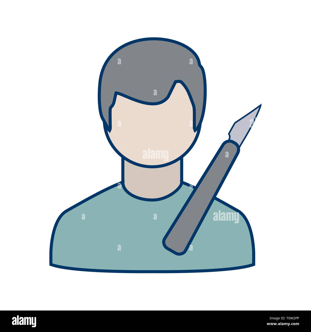 Illustration Operation Icon Stock Photo - Alamy