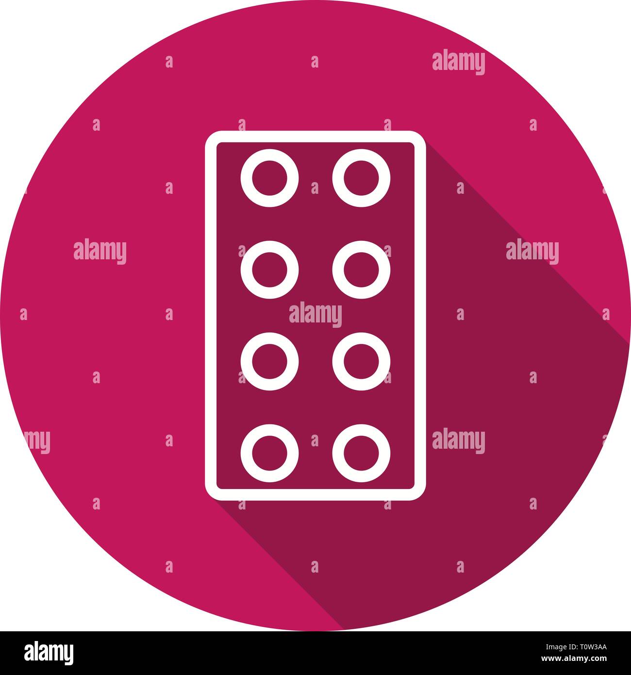 Illustration Tablets Icon Stock Photo - Alamy