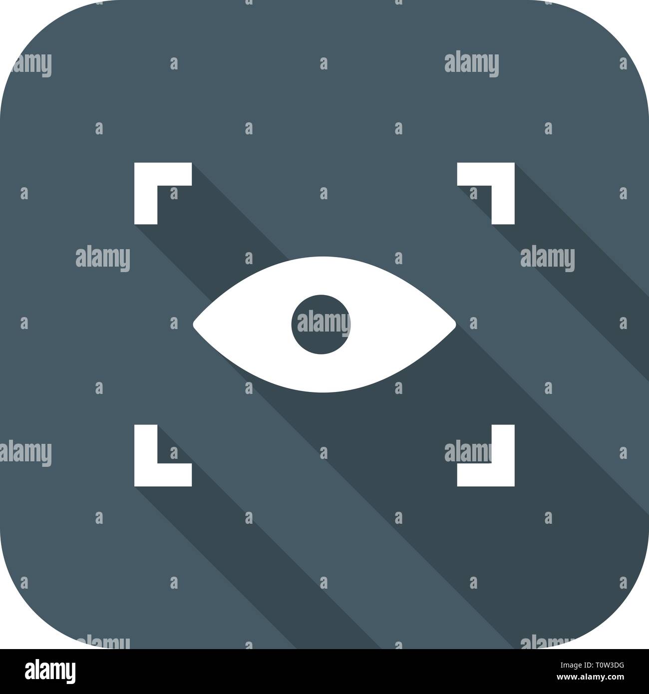 Illustration Scan Icon Stock Photo - Alamy