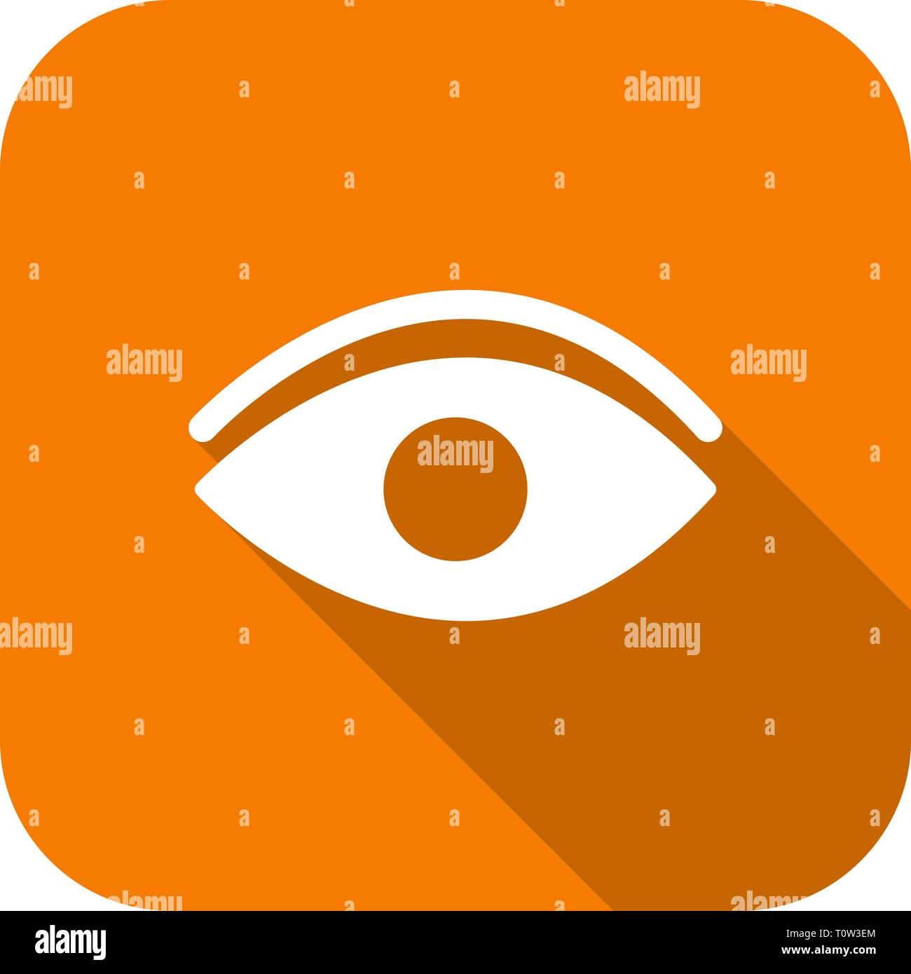 Illustration Eye Icon Stock Photo - Alamy