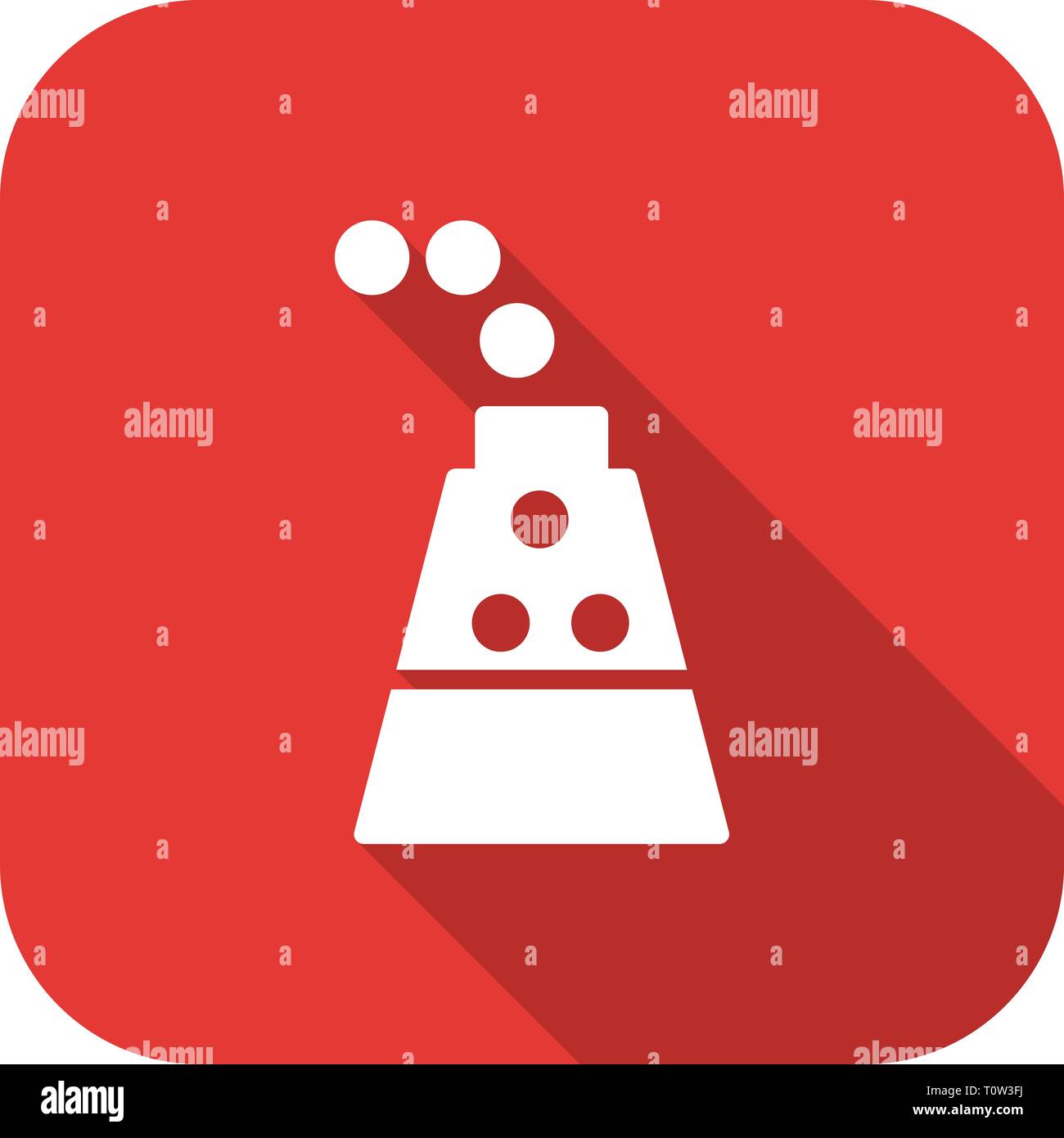 Illustration Experiment Icon Stock Photo - Alamy