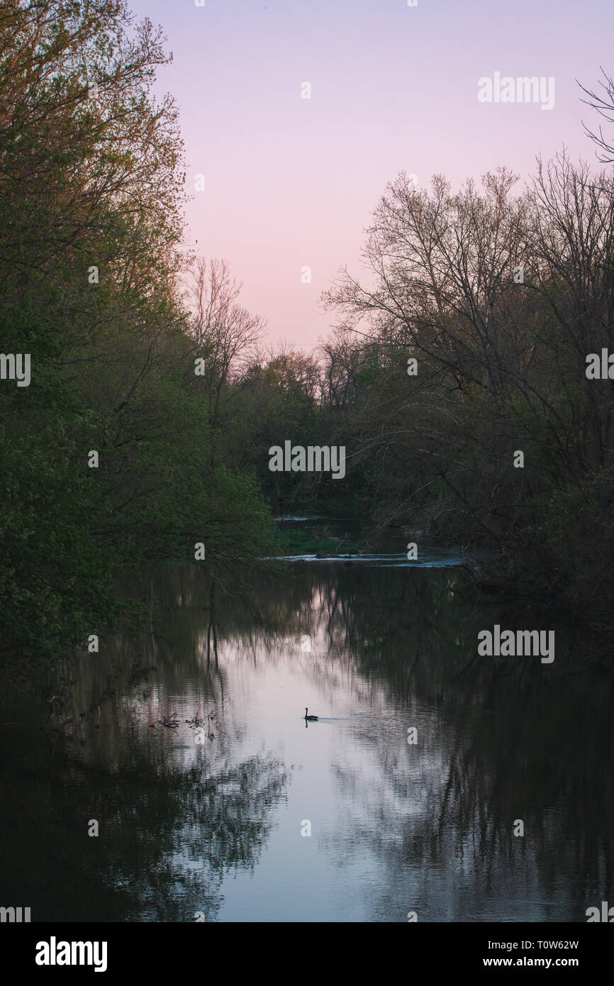 Down by the River Stock Photo - Alamy