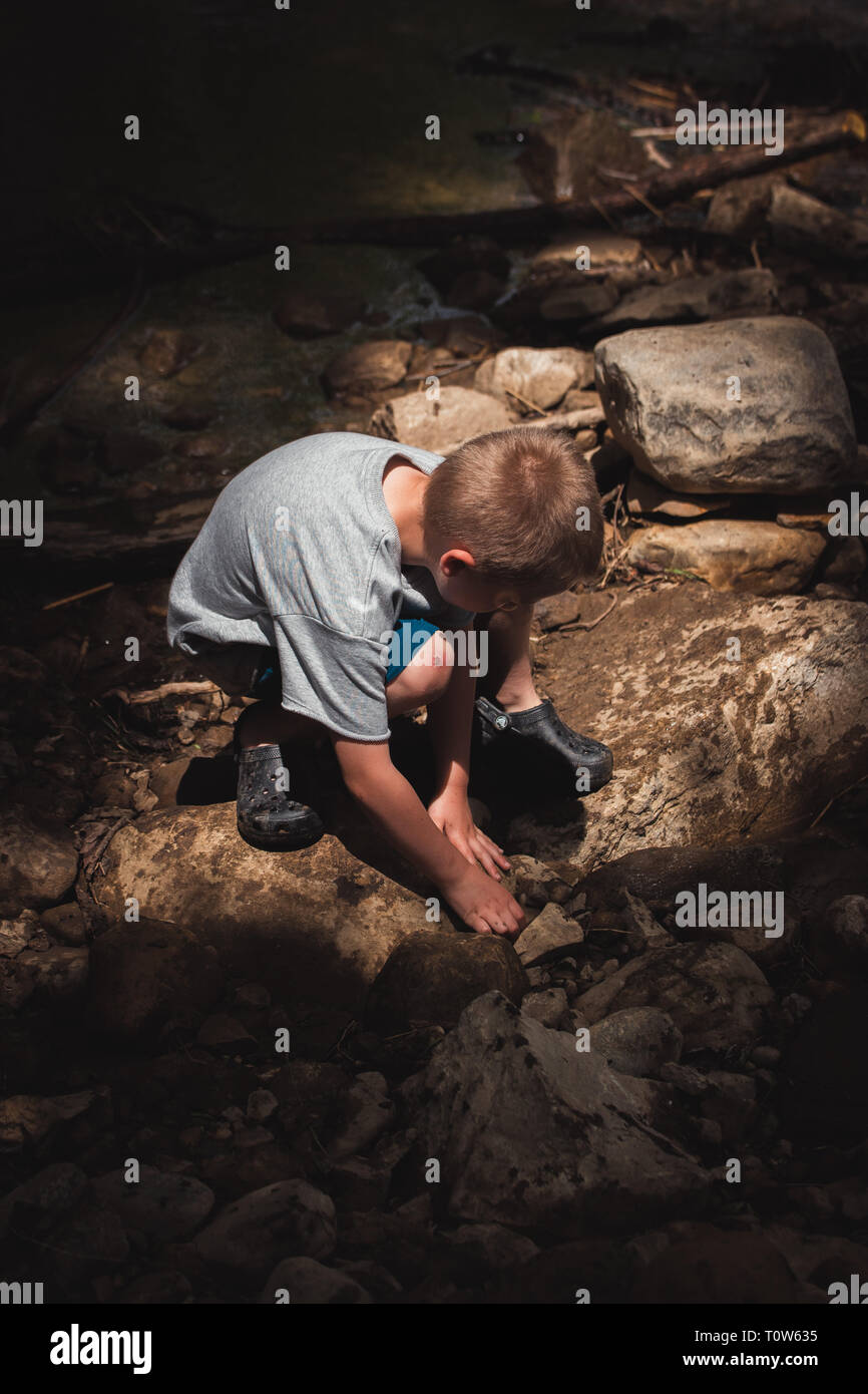 Child playing with dirt hi-res stock photography and images - Alamy
