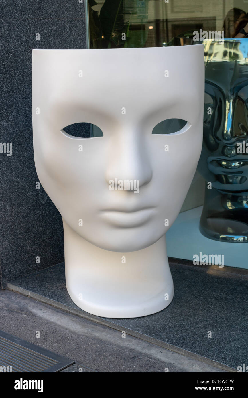 Face Less White Mask