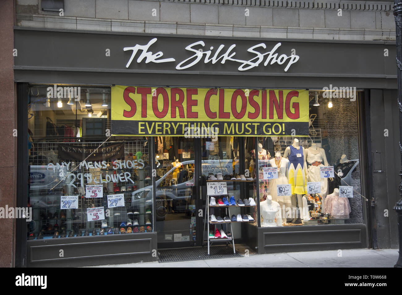 Store closings and openings are common in New York City, where business ...