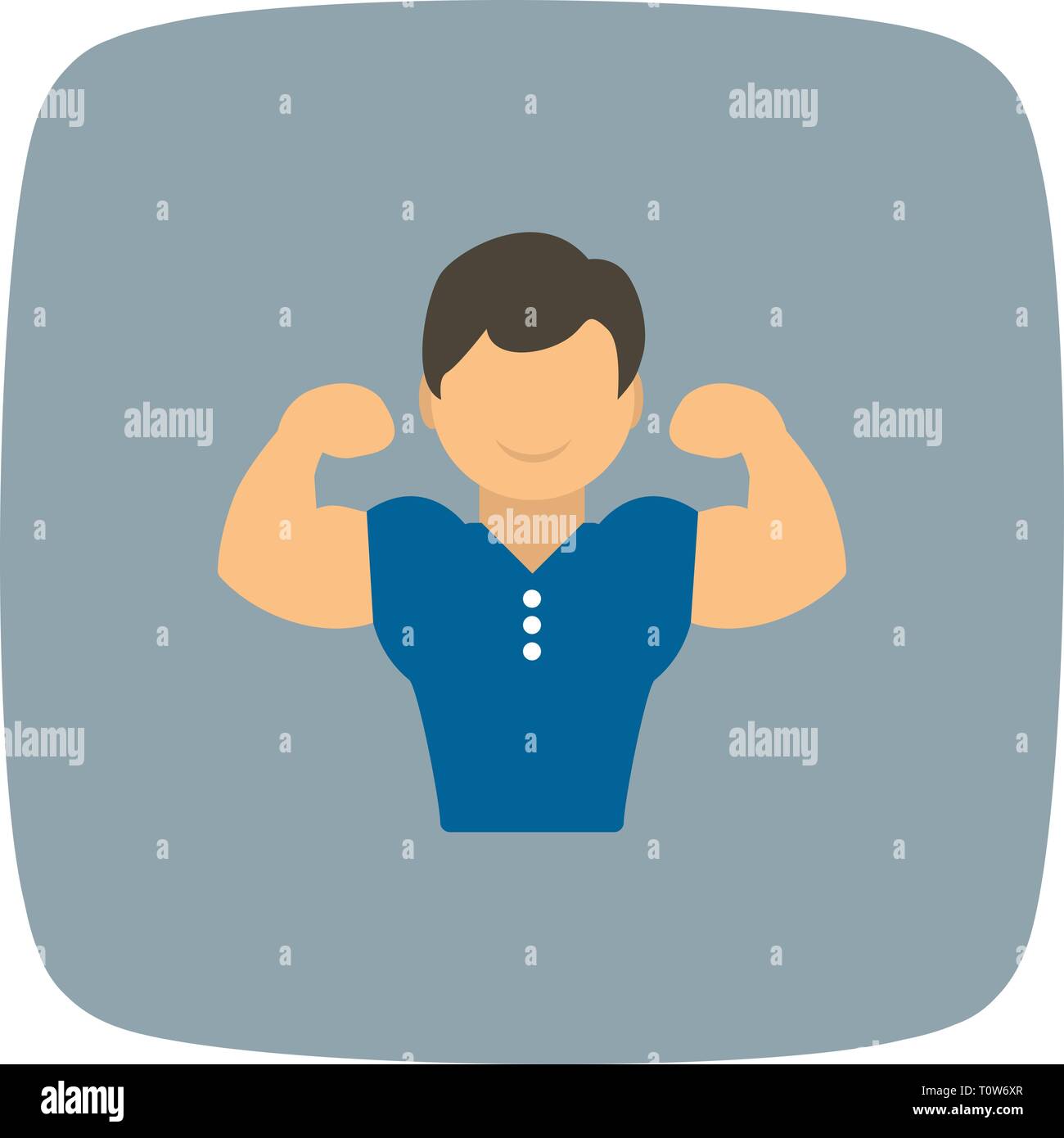 Illustration Body Icon Stock Photo - Alamy
