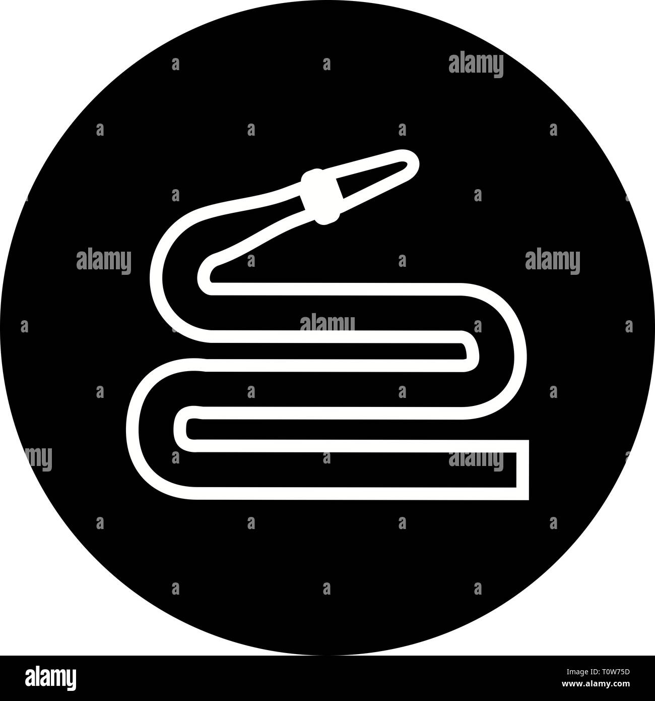 Illustration Hose Icon Stock Photo - Alamy