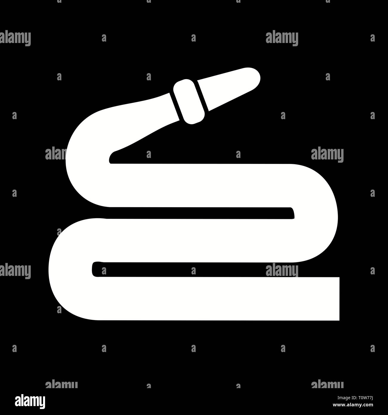 Illustration Hose Icon Stock Photo - Alamy