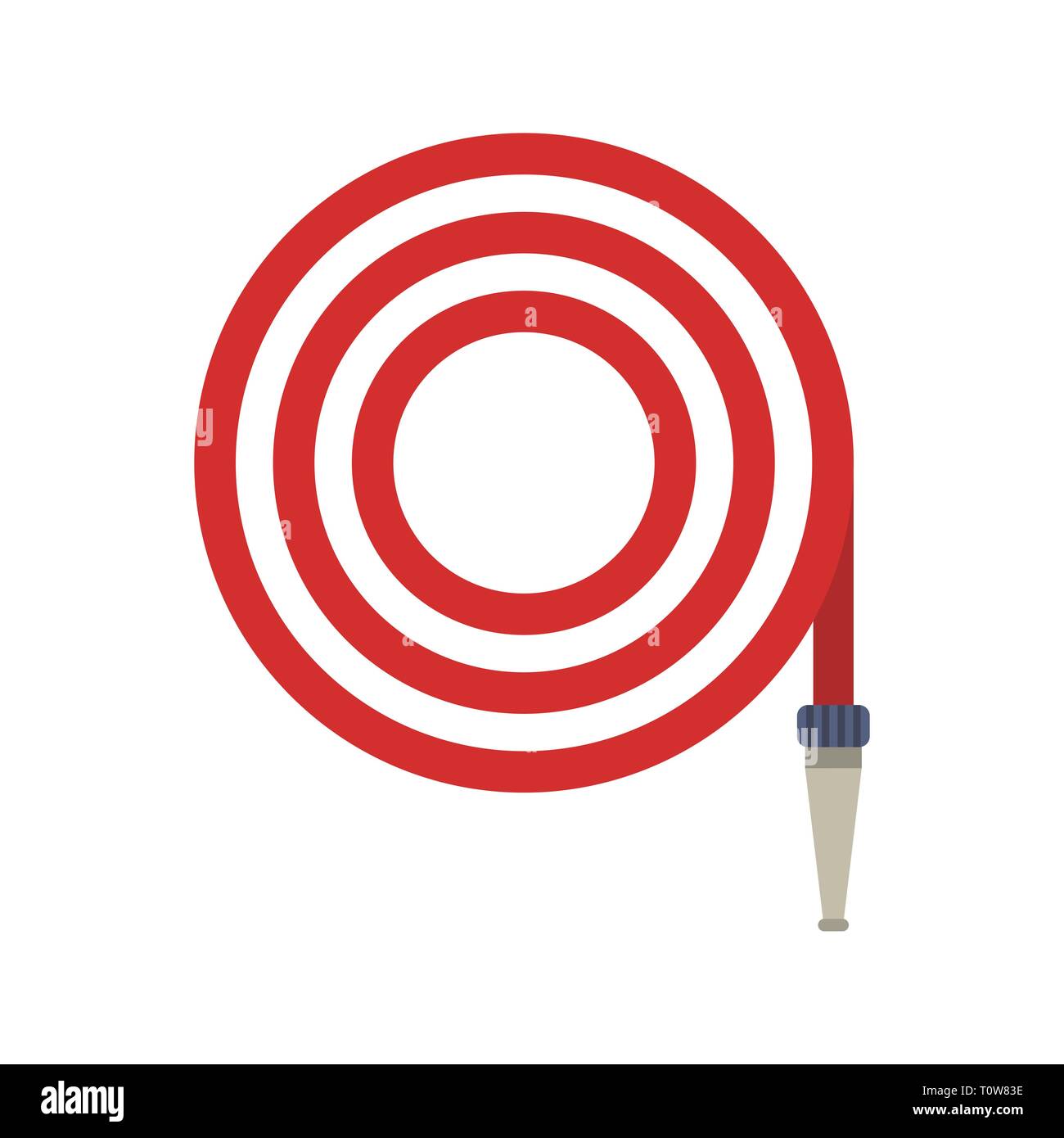 Illustration Hose Icon Stock Photo - Alamy