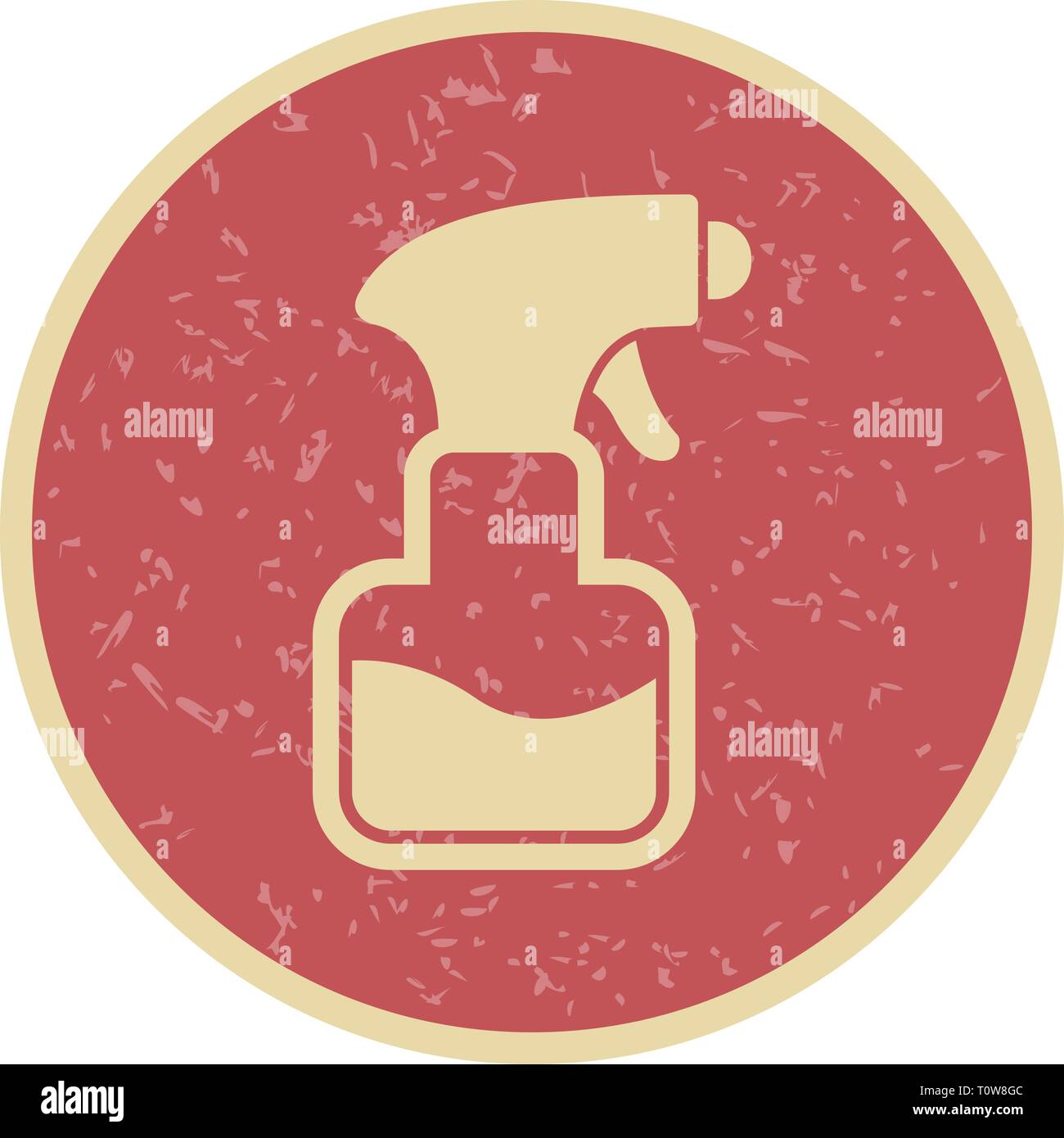 Illustration Sprayer Icon Stock Photo - Alamy