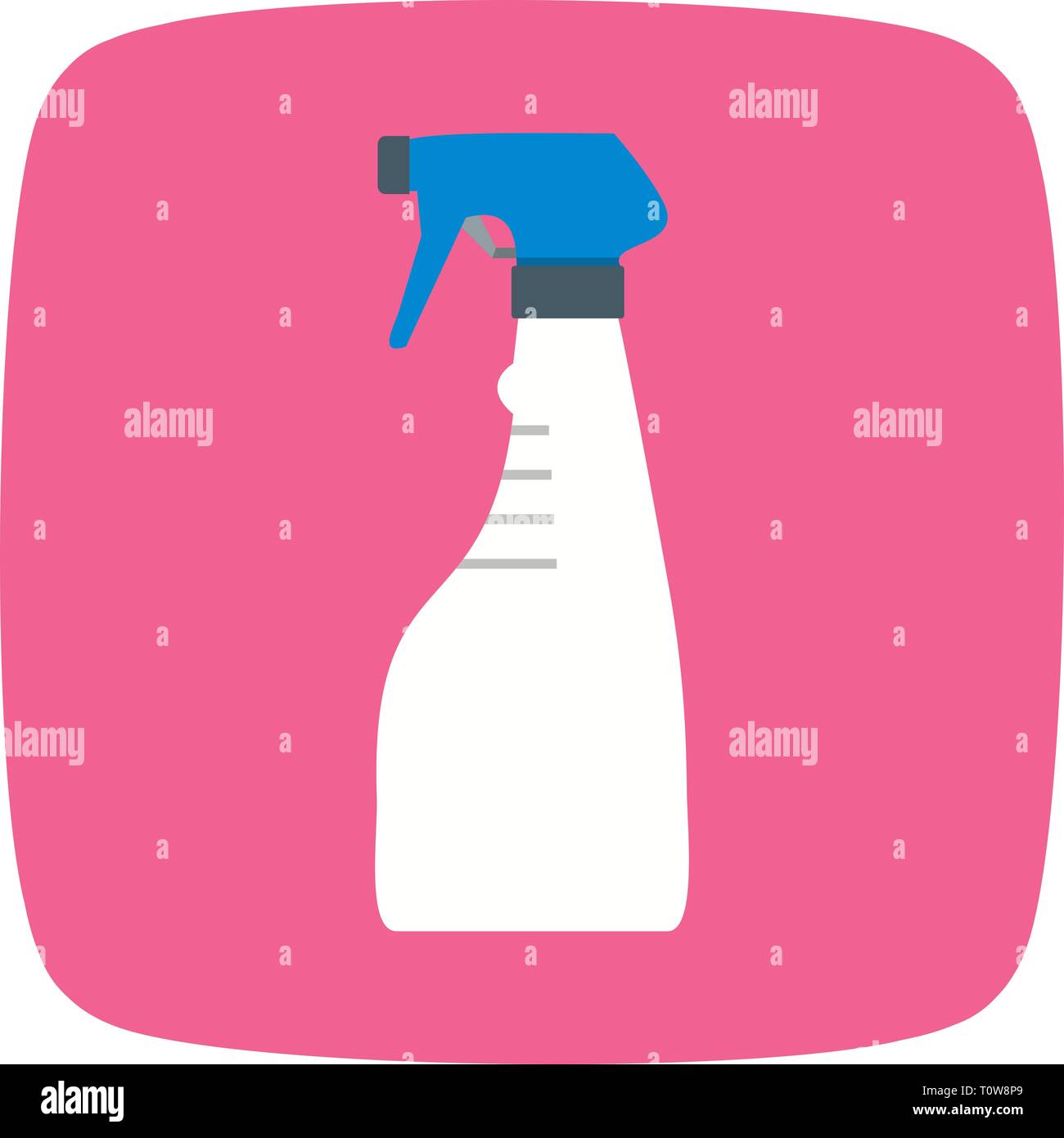 Illustration Sprayer Icon Stock Photo - Alamy