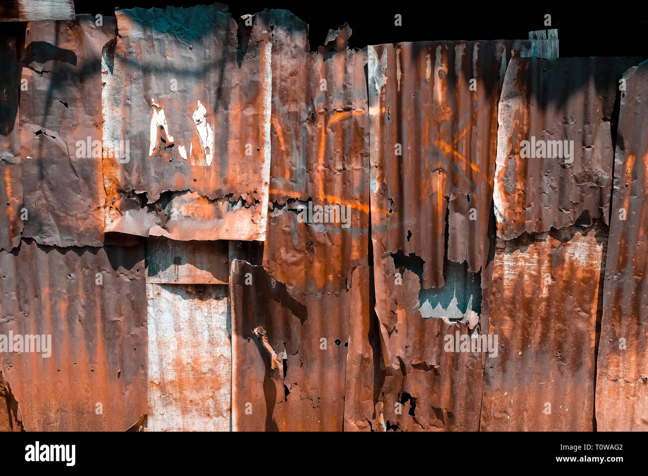 Old rusty galvanized background Stock Photo - Alamy