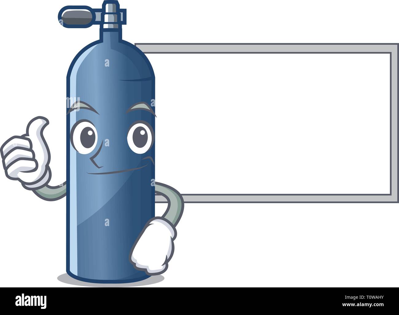 Thumbs up underwater cartoon hi-res stock photography and images - Alamy