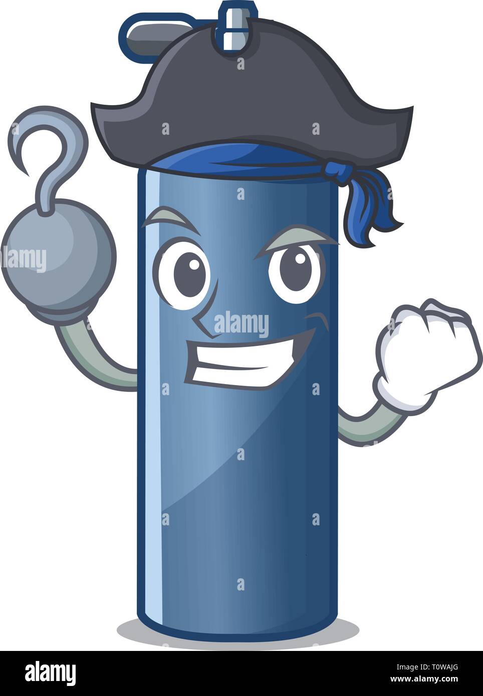 Pirate air tank diving in cartoon shape Stock Vector Image & Art - Alamy