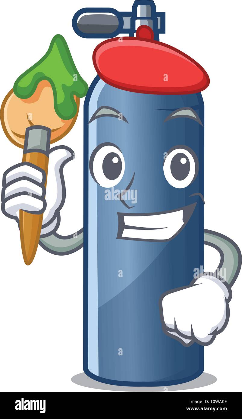 Water tank painting Stock Vector Images - Alamy