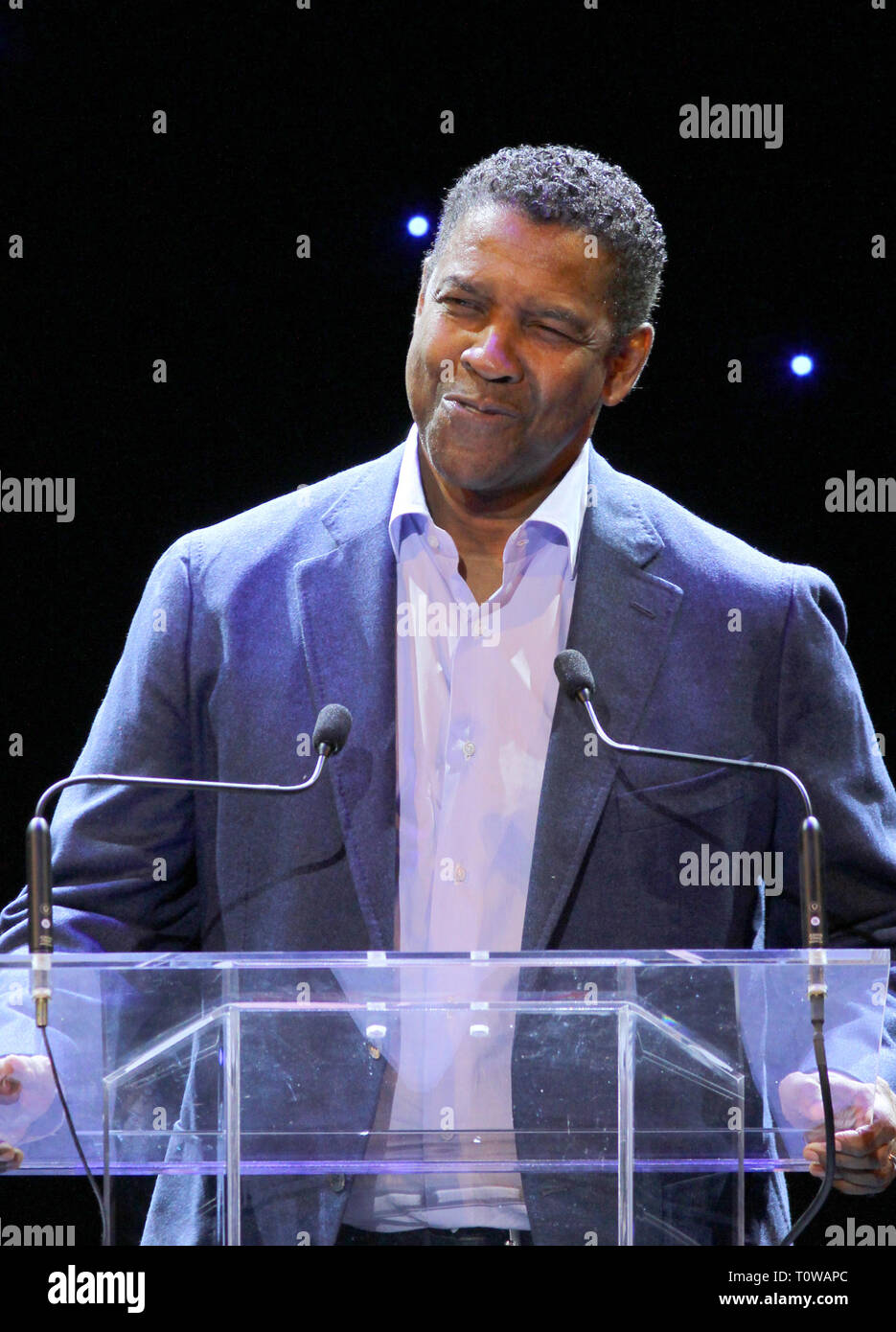 2019 Hollywood Beauty Awards Show Featuring: Denzel Washington Where ...