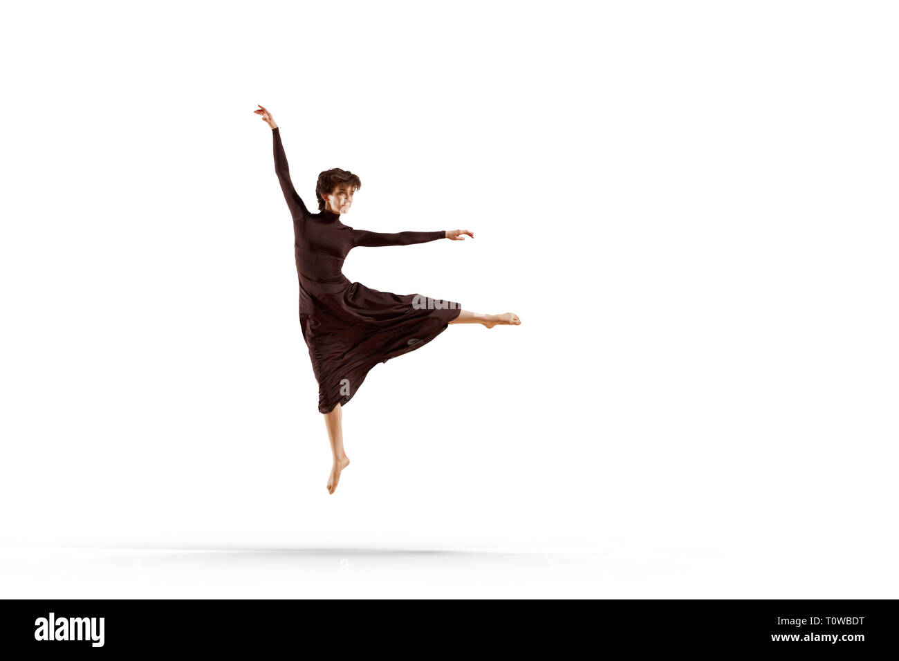 Young dancer performing Stock Photo - Alamy