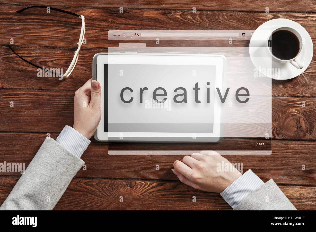 Modern devices for business Stock Photo - Alamy