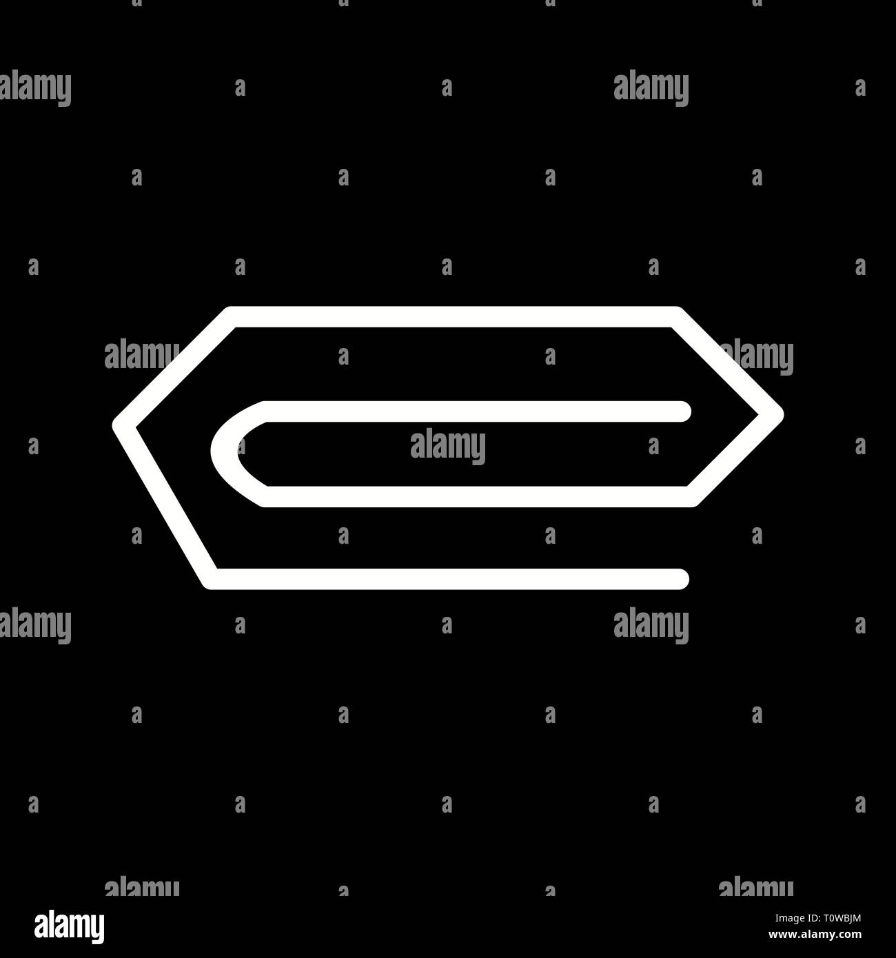 Illustration Pin Icon Stock Photo Alamy