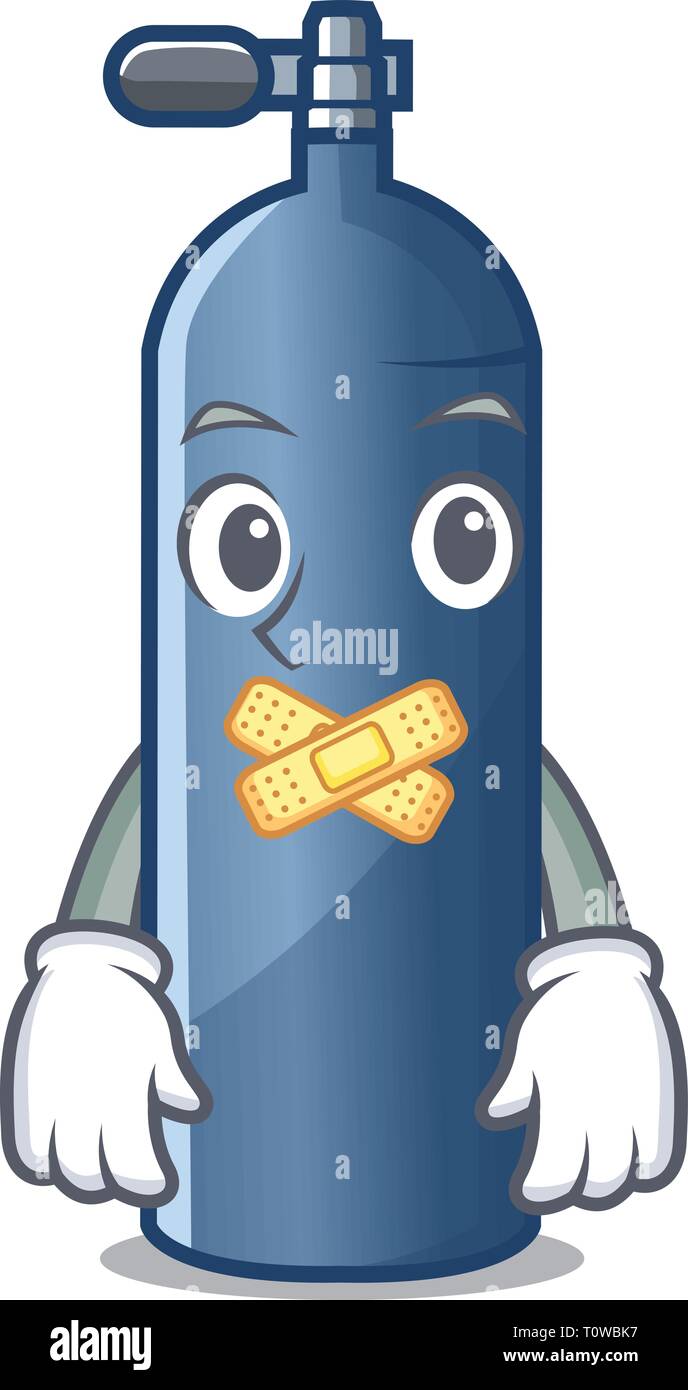 Silent toy air tank diving cartoon shape Stock Vector Image & Art - Alamy