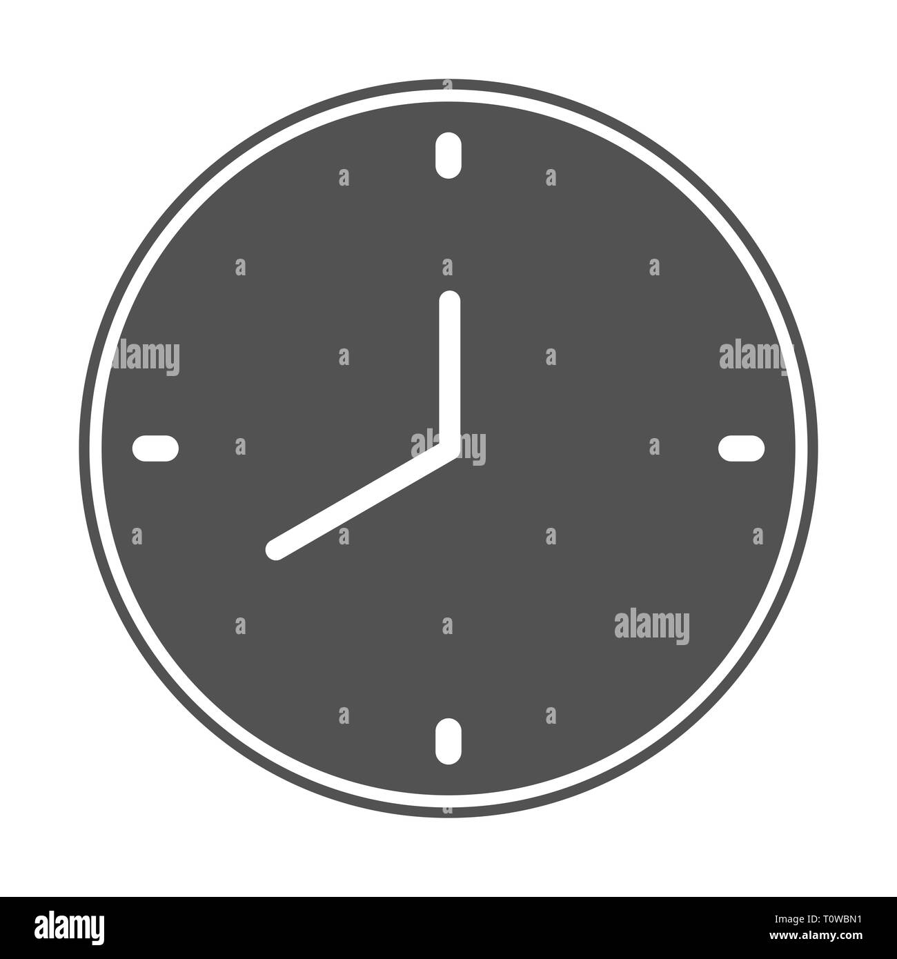 Clock 9 15 Cut Out Stock Images & Pictures - Alamy