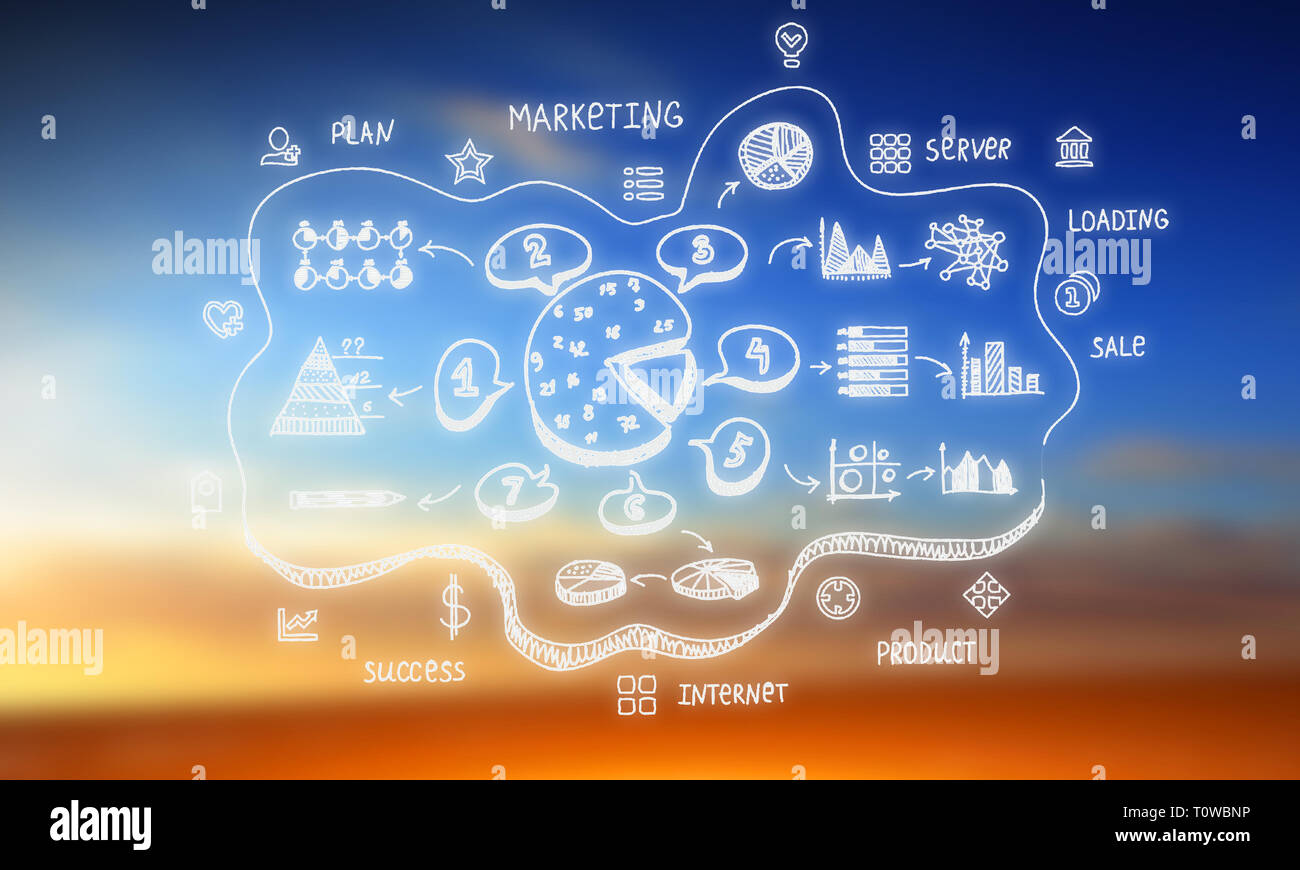 Ideas for success achieving Stock Photo - Alamy