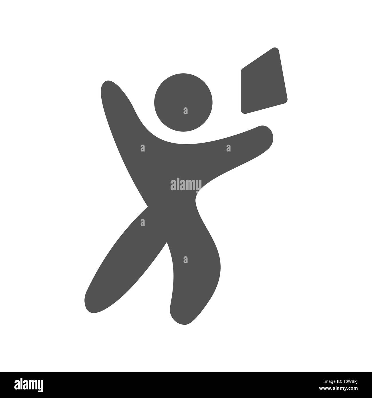 Getting degree icon hi-res stock photography and images - Alamy