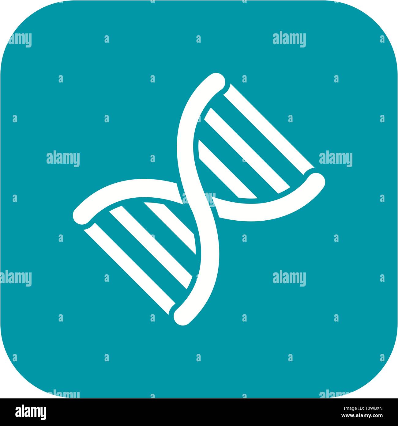 Illustration Genetics Icon Stock Photo - Alamy
