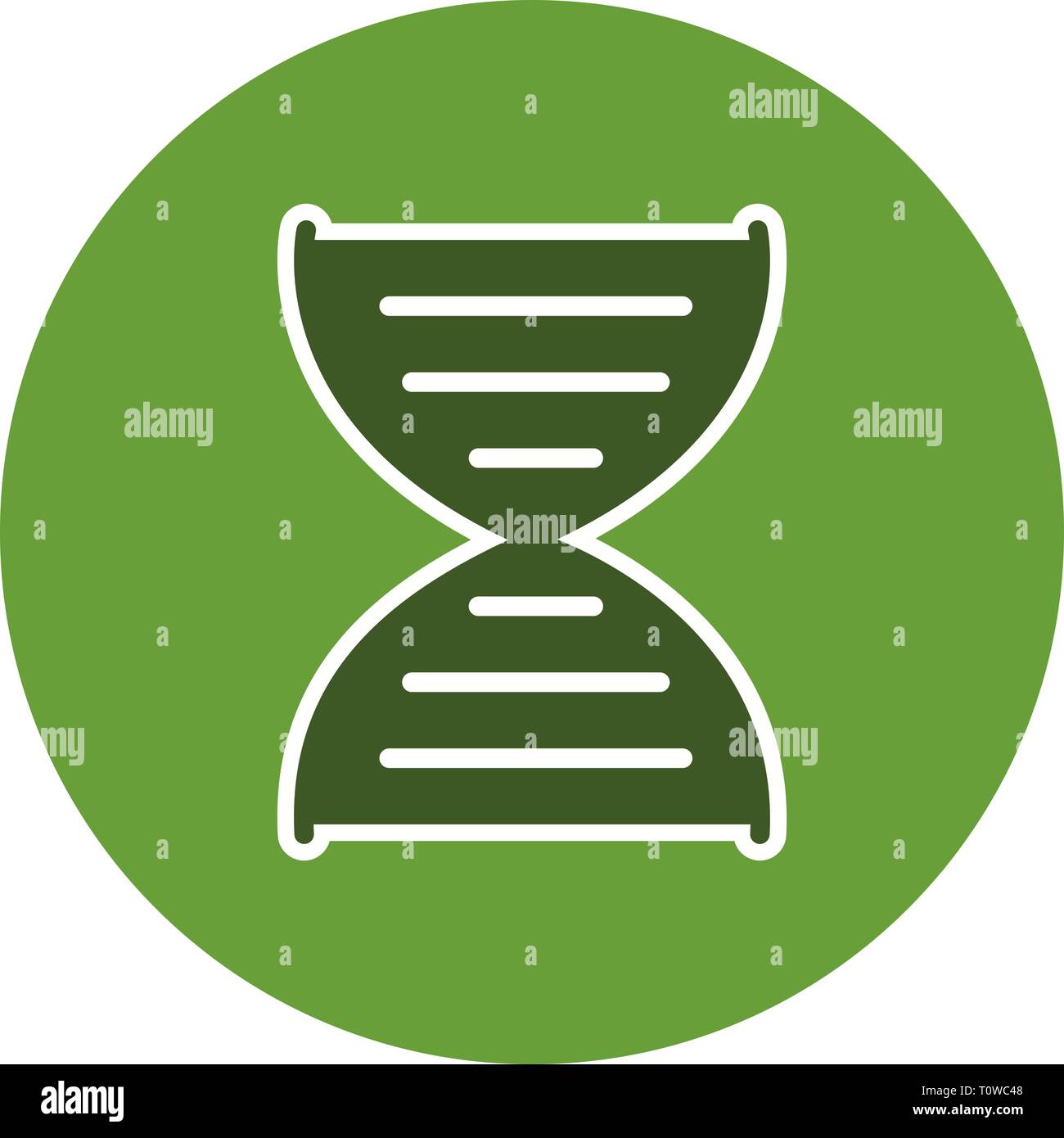 Illustration Genetics Icon Stock Photo - Alamy