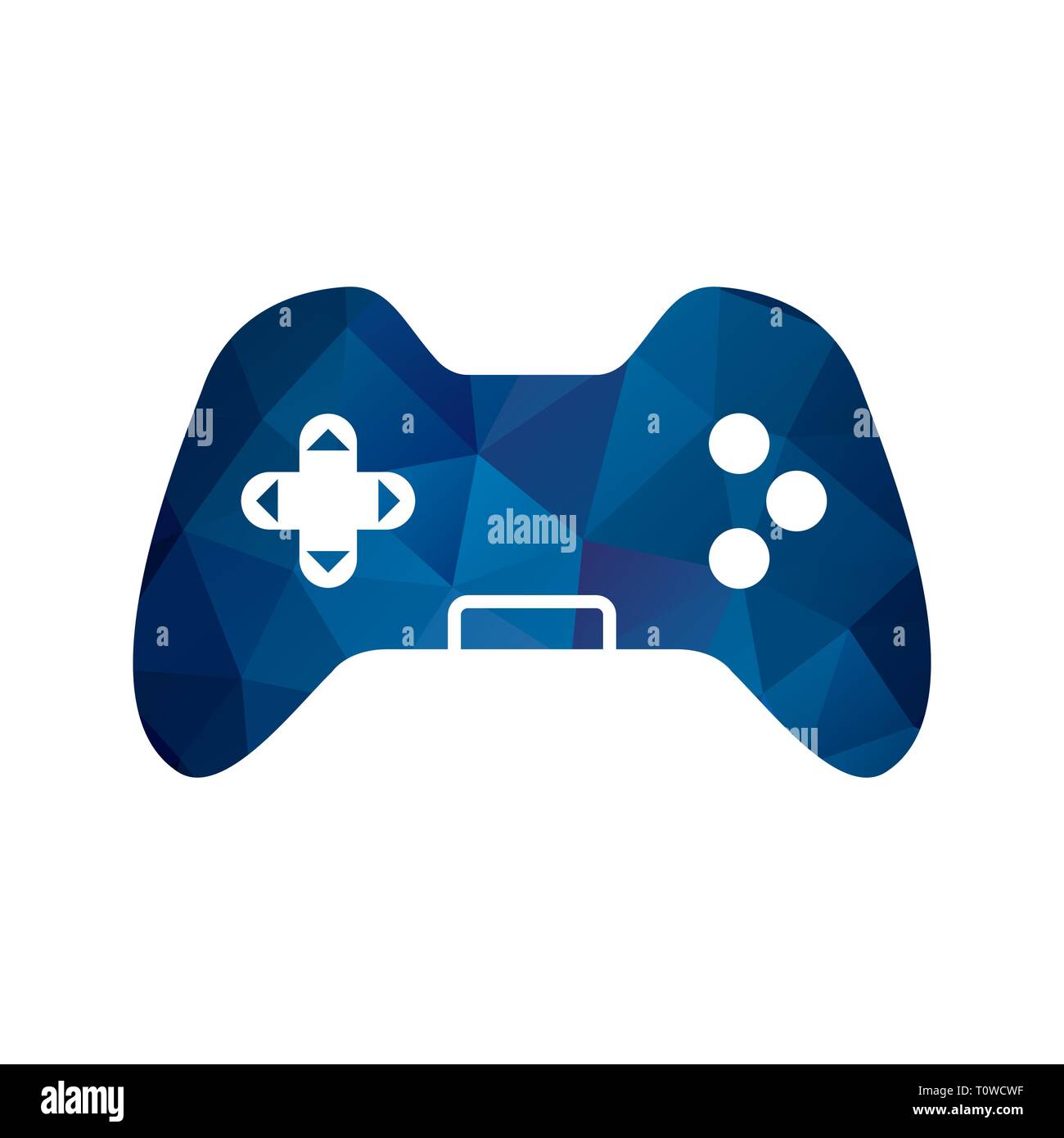 Illustration Control Pad Icon Stock Photo - Alamy