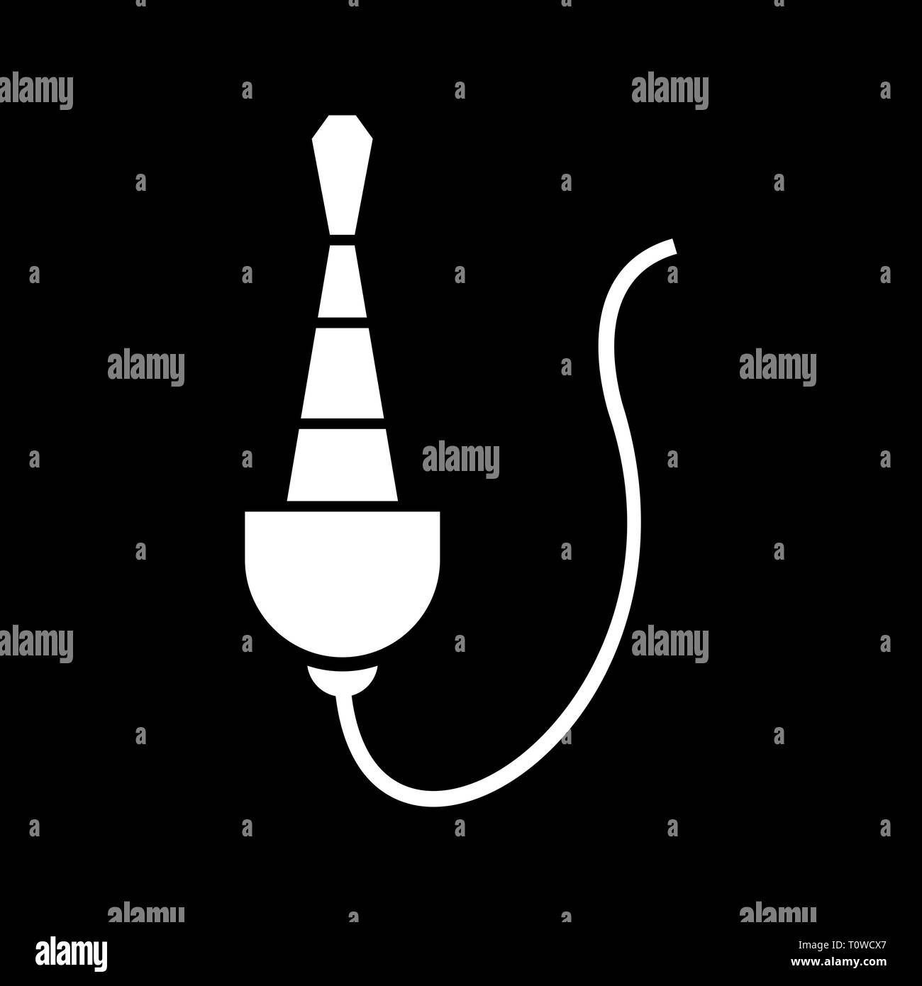 Illustration Cable Cord Icon Stock Photo - Alamy