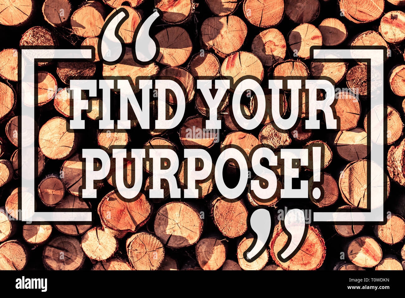 Handwriting text writing Find Your Purpose. Conceptual photo reason for ...