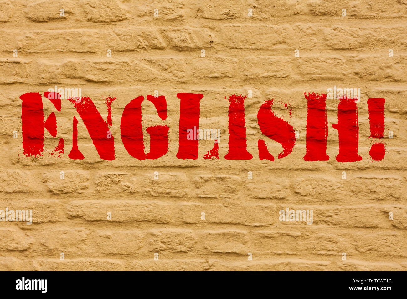 English grammar classroom wall hi-res stock photography and images - Alamy