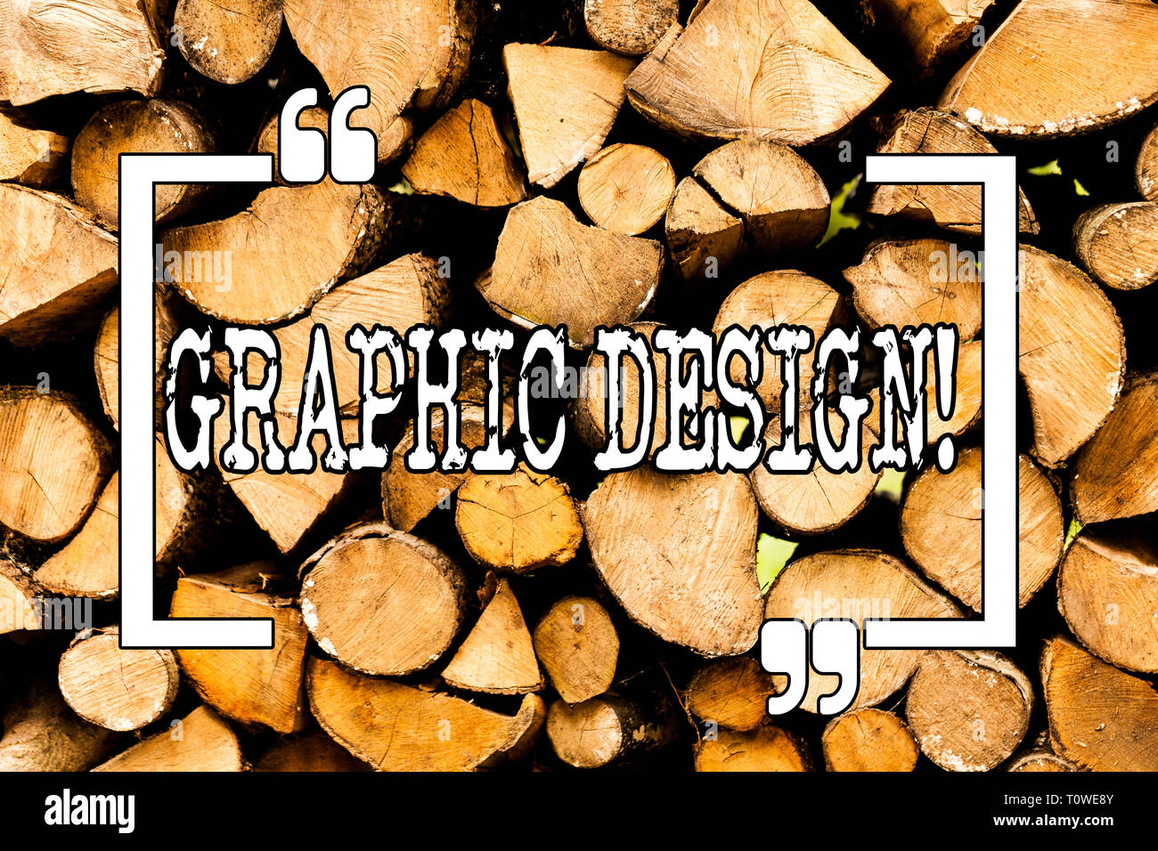 Conceptual hand writing showing Graphic Design. Concept meaning Art of combining Text Images in ...