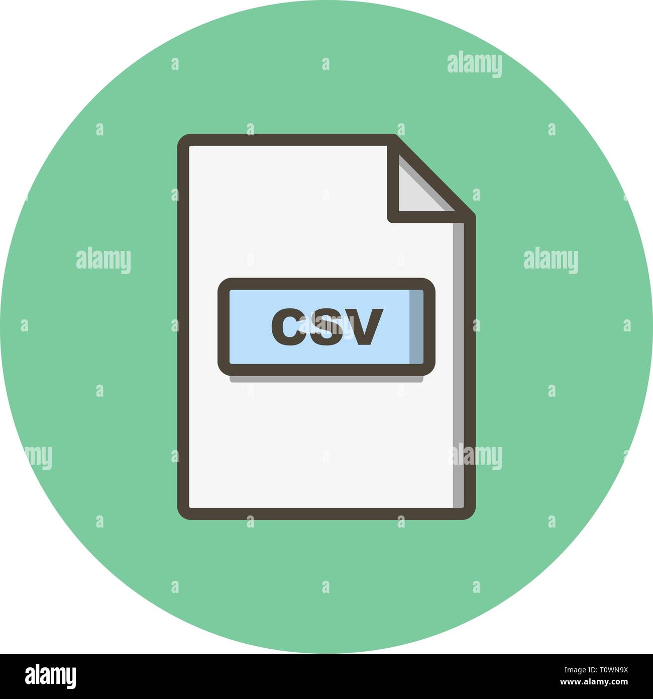 Csv Icon 16x16