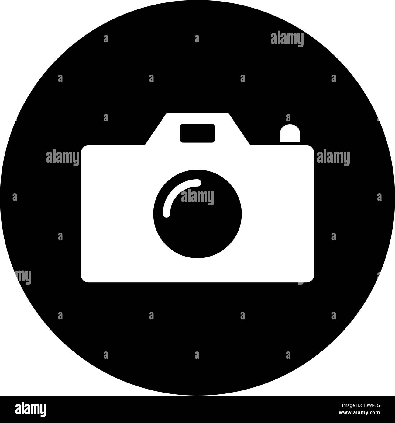 Illustration Camera Icon Stock Photo - Alamy