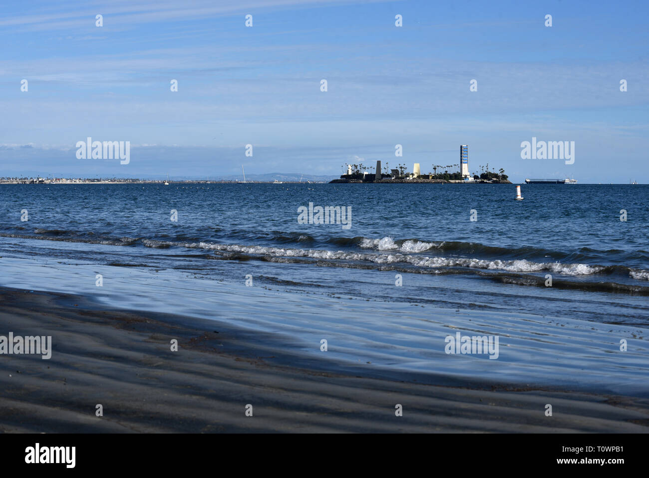 Long beach pollution waste hi-res stock photography and images - Alamy