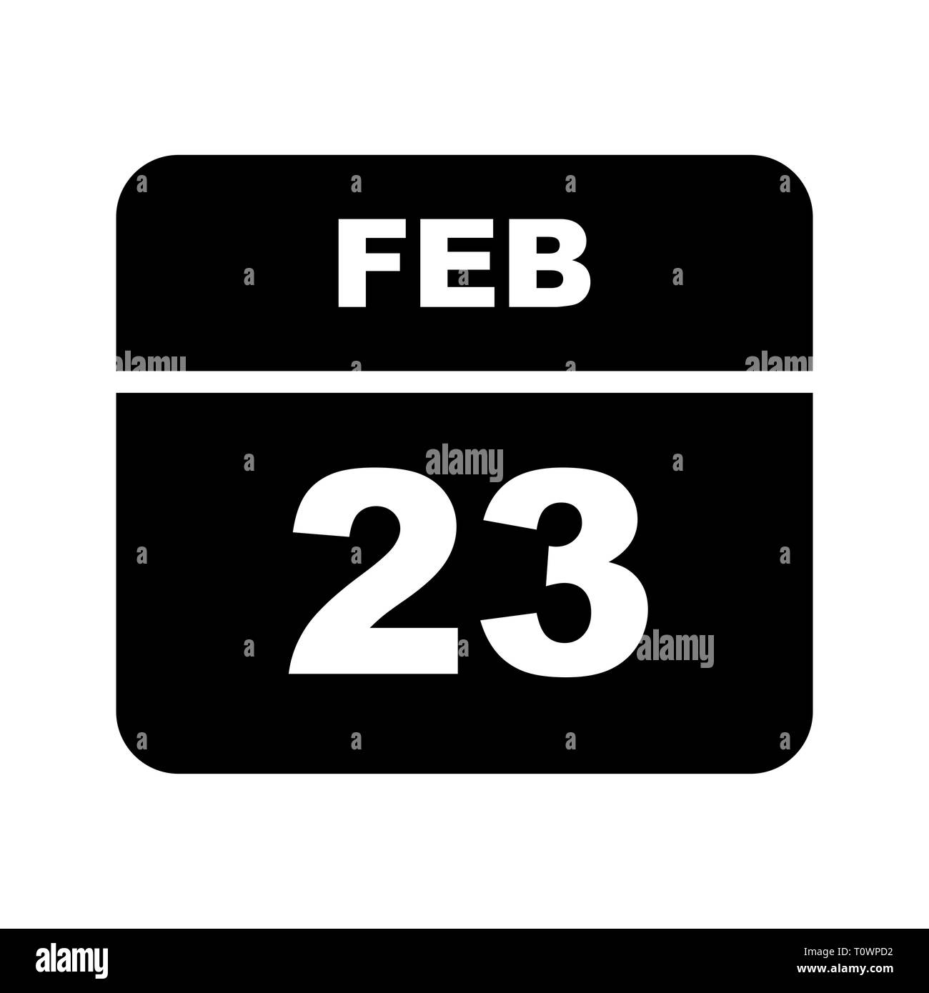 23 february icon Cut Out Stock Images & Pictures - Alamy