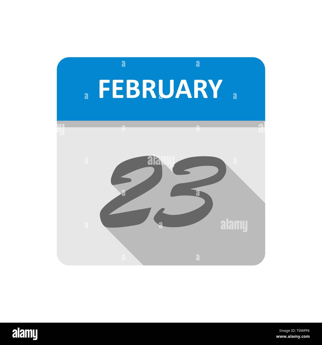 23 february icon Cut Out Stock Images & Pictures - Alamy
