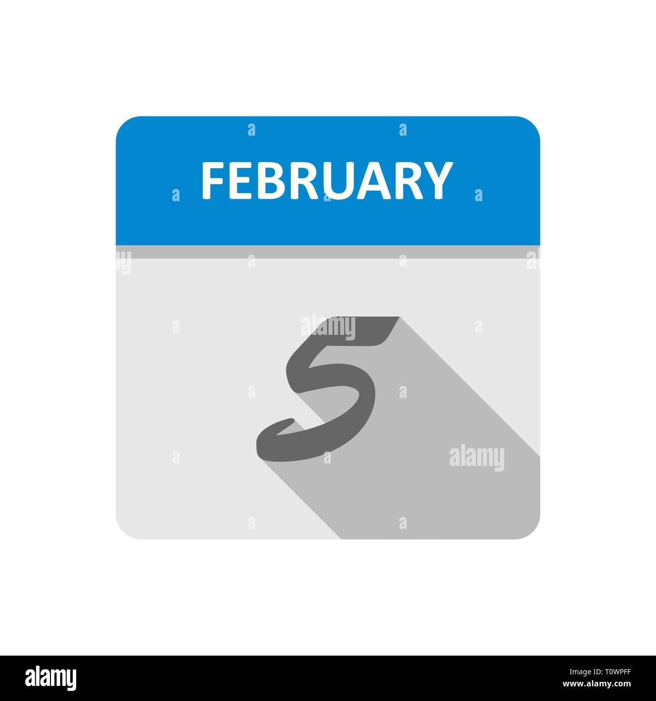 February 5th Cut Out Stock Images & Pictures - Alamy