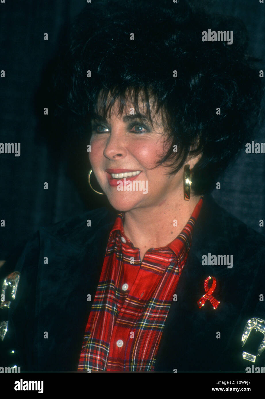 BEVERLY HILLS, CA - FEBRUARY 26: Actress Elizabeth Taylor attends 'Two ...