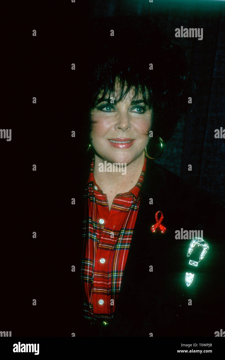BEVERLY HILLS, CA - FEBRUARY 26: Actress Elizabeth Taylor attends 'Two ...