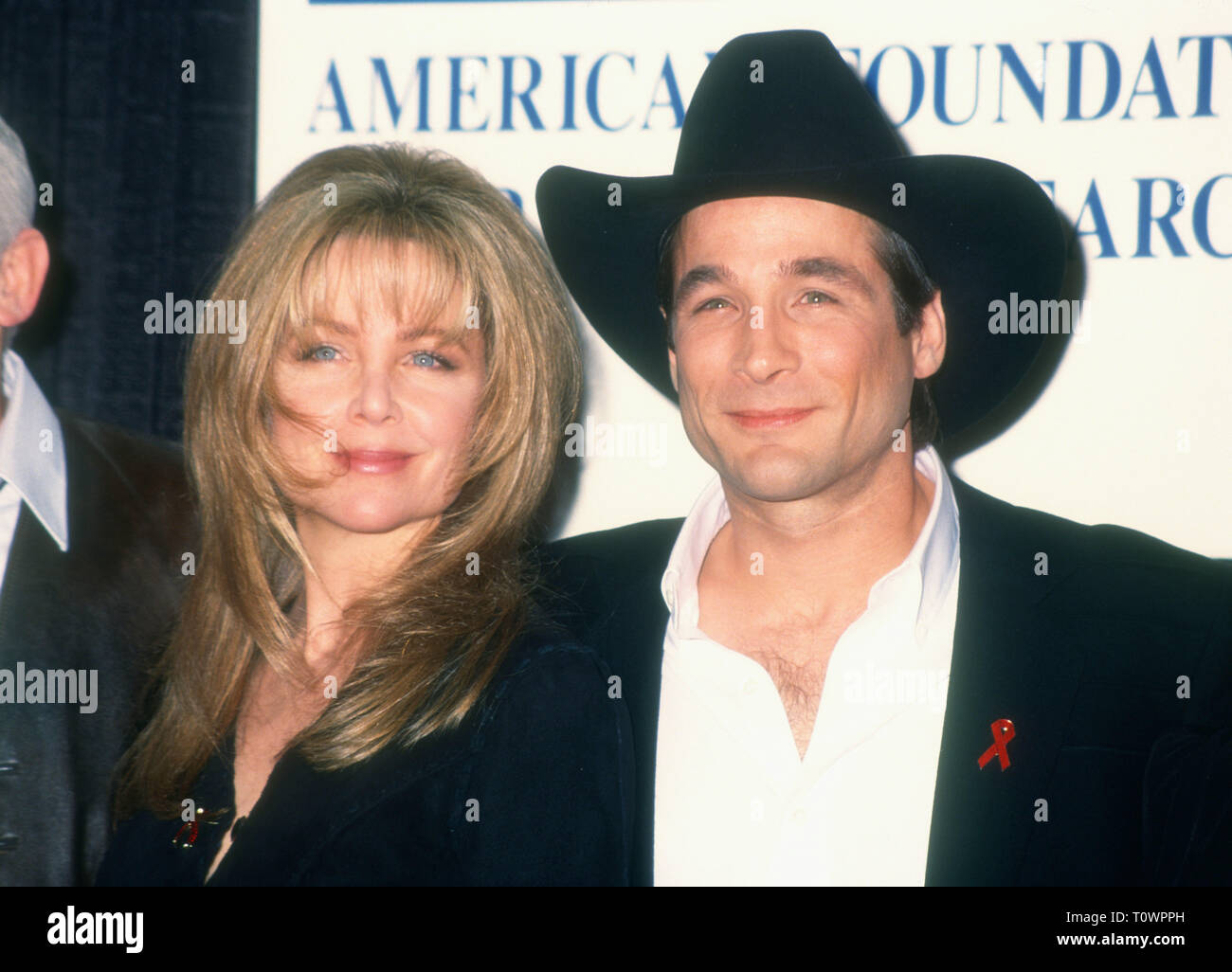 BEVERLY HILLS, CA - FEBRUARY 26: Actress Lisa Hartman and singer Clint ...