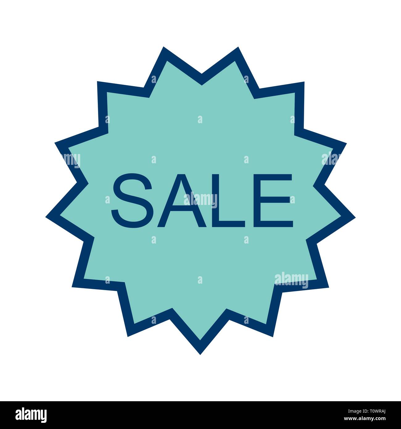 Illustration Sale Icon Stock Photo - Alamy