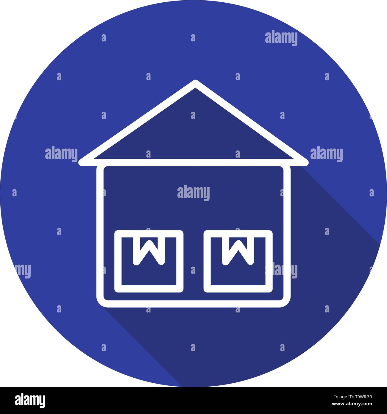 Illustration Storage Unit Icon Stock Photo - Alamy