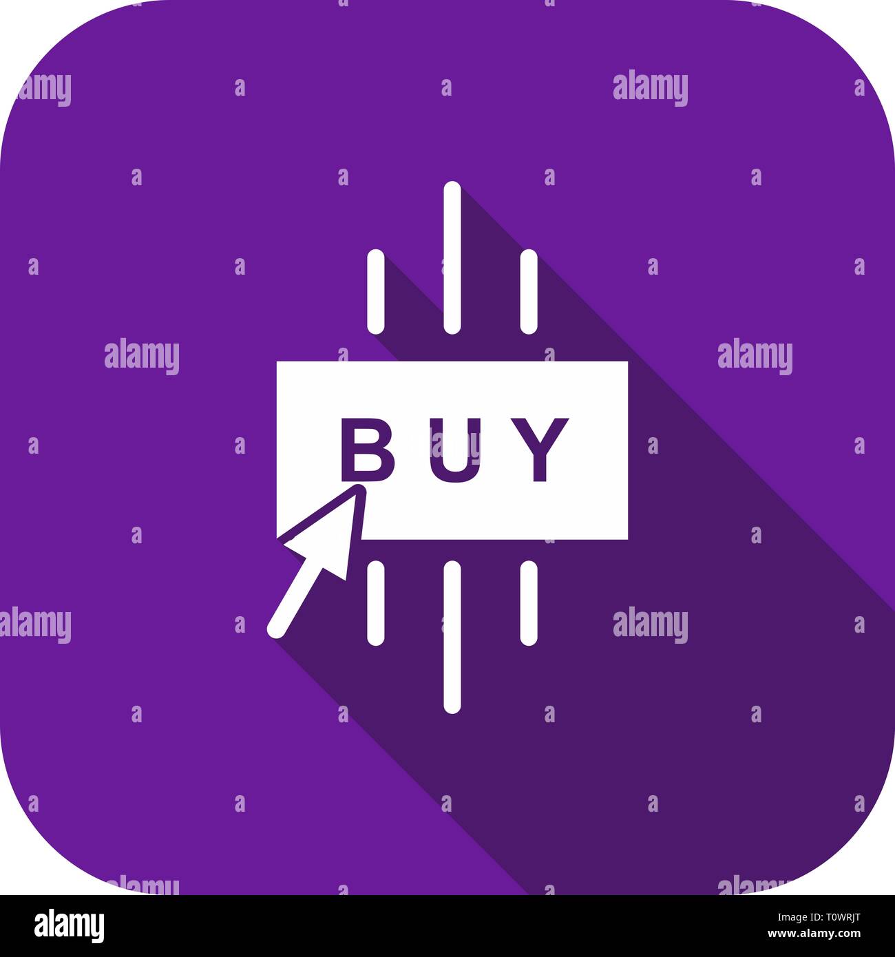 Illustration Buy Icon Stock Photo - Alamy