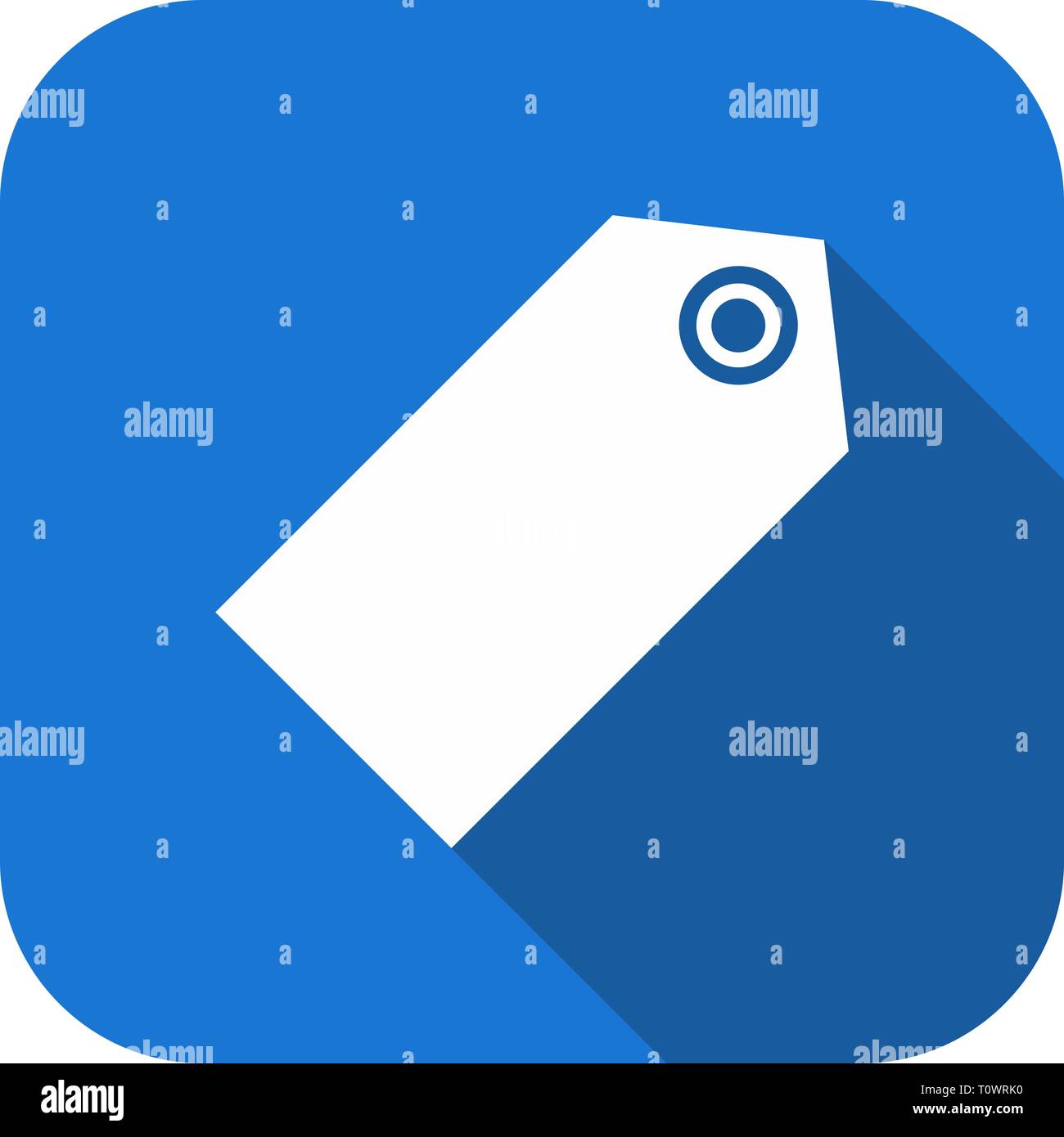 Illustration Tag Icon Stock Photo - Alamy