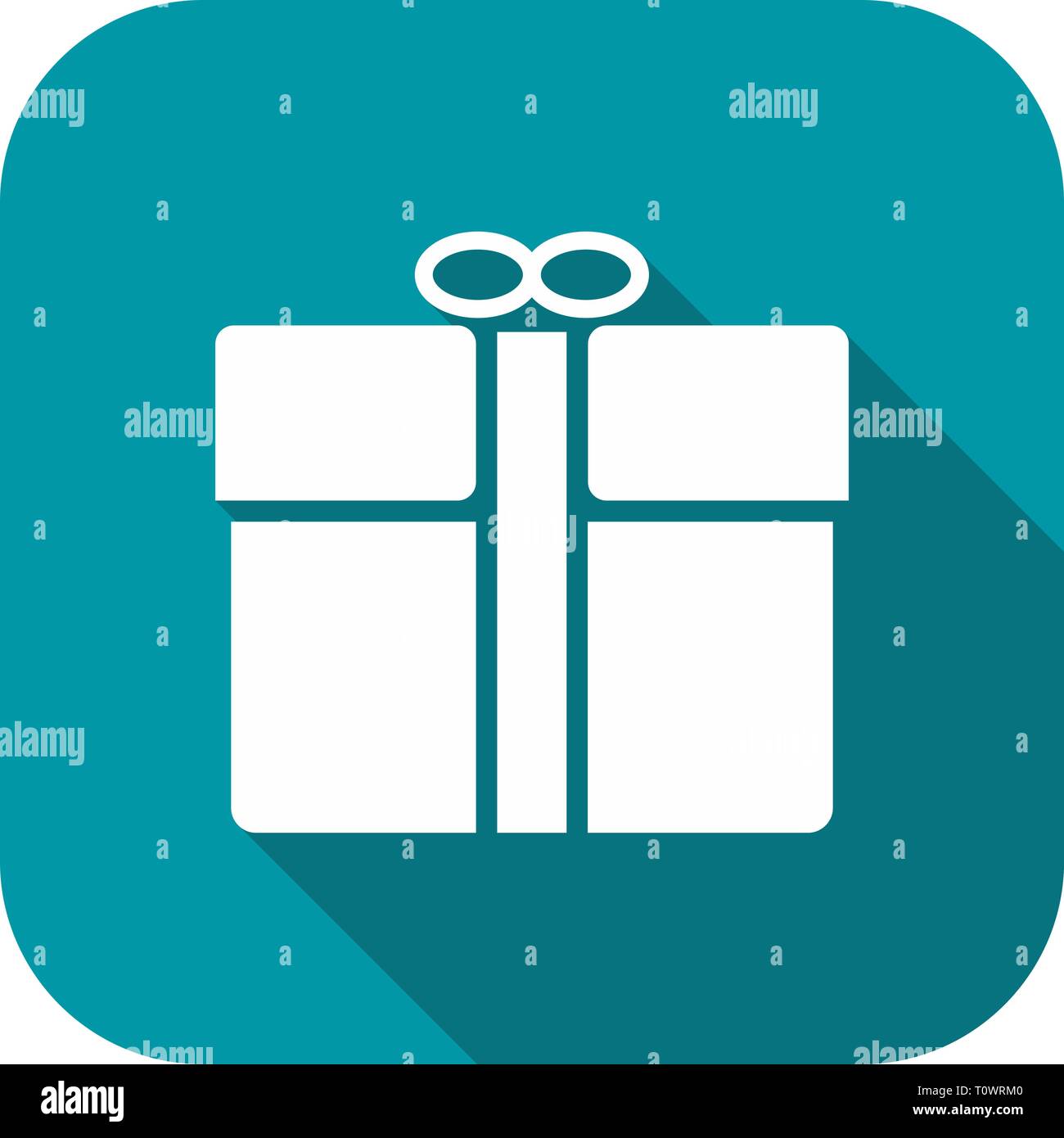 Illustration Gift Icon Stock Photo - Alamy