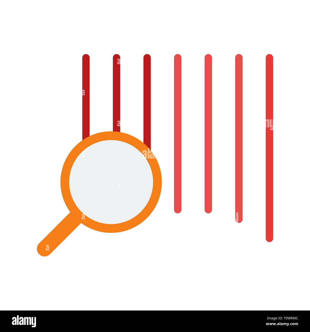 Illustration Find Product Icon Stock Photo - Alamy