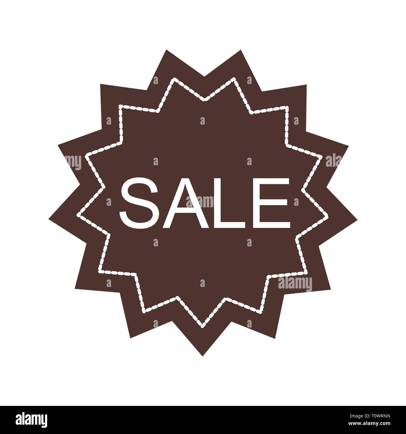 Illustration Sale Icon Stock Photo - Alamy